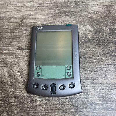 Palm V 3Com Silver 3.2" Backlit Display Handheld Personal Digital ...
