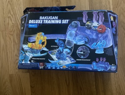 BAKUGAN DELUXE TRAINING SET W/SPEC ATTACK MANTID, OCTOGAN & TITANIUM ...