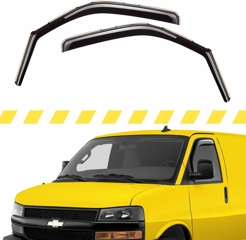 In-Channel Window Deflectors Extra Durable Window Visors Rain Guards ...