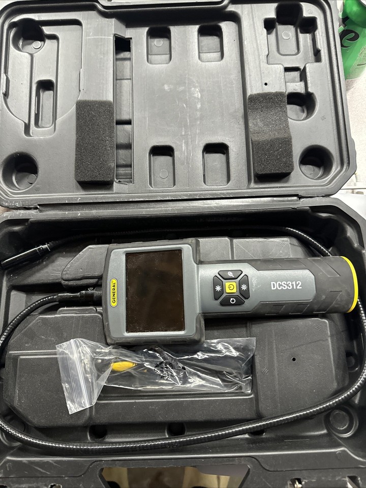 General DCS312 Heavy Duty Video Inspection System Camera Borescope with ...