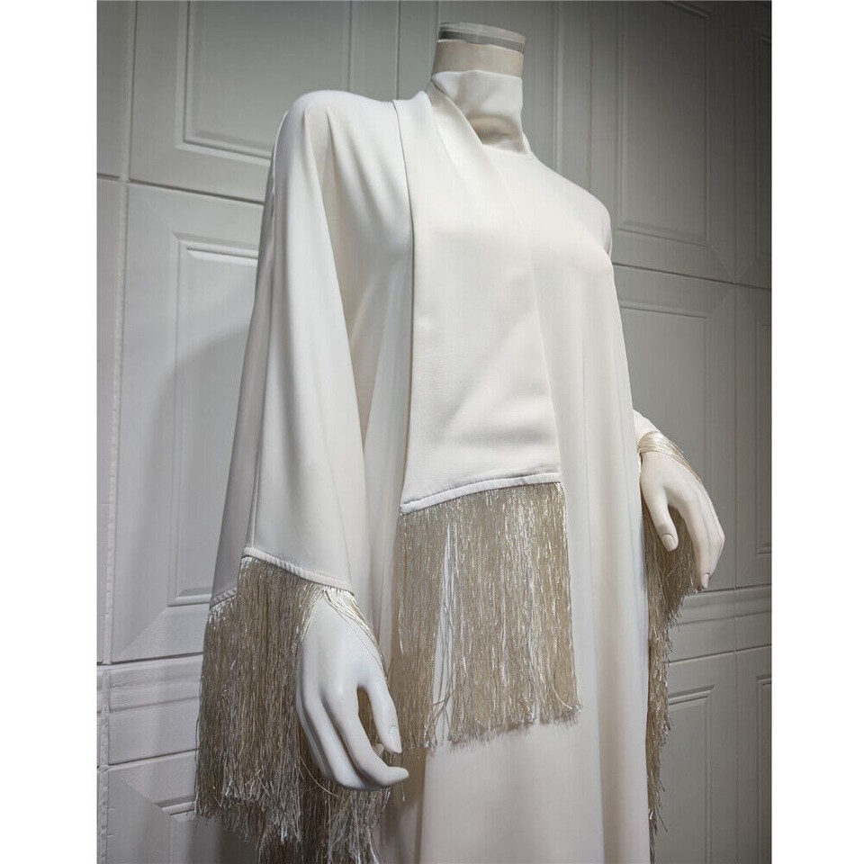 Dubai Abaya Women Oversize Muslim Bat Sleeve Maxi Dress Islamic ...