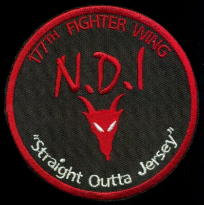 USAF 177th Fighter Wing NDI Patch MMP | eBay