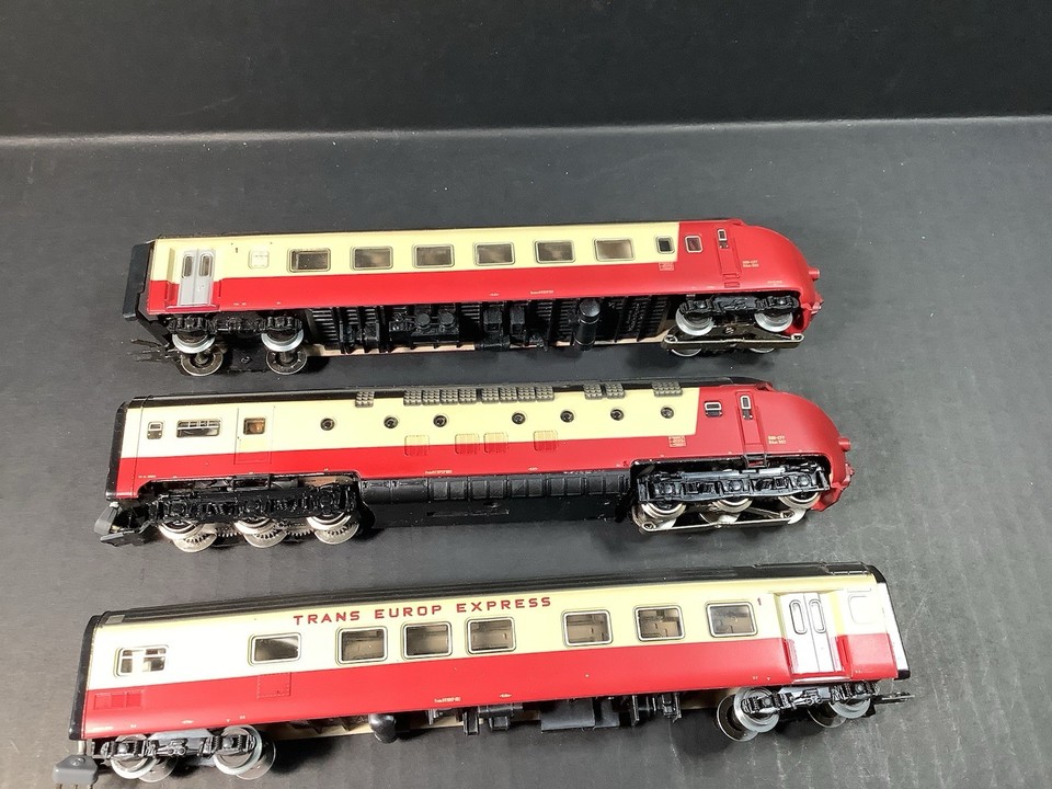 MÄRKLIN 3070 Triebwagenzug RAm TEE Trans Europe Express OB,Instruction ...
