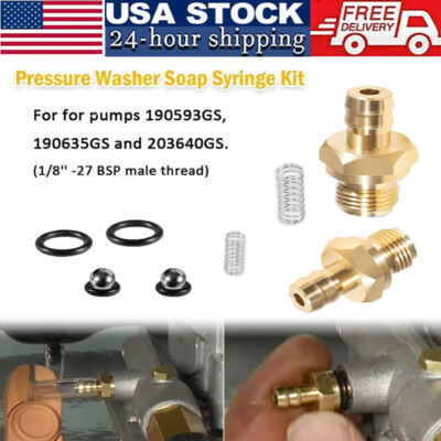 190593GS/190635GS Pressure Washer Chemical Soap Injector Kit for Briggs ...