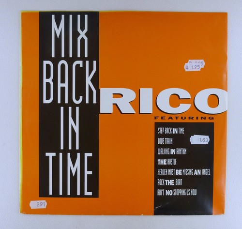 12" Simple Vinyle - Rico – Mix Retour Dans Le Temps / Quoi !- K8891 N8 ...