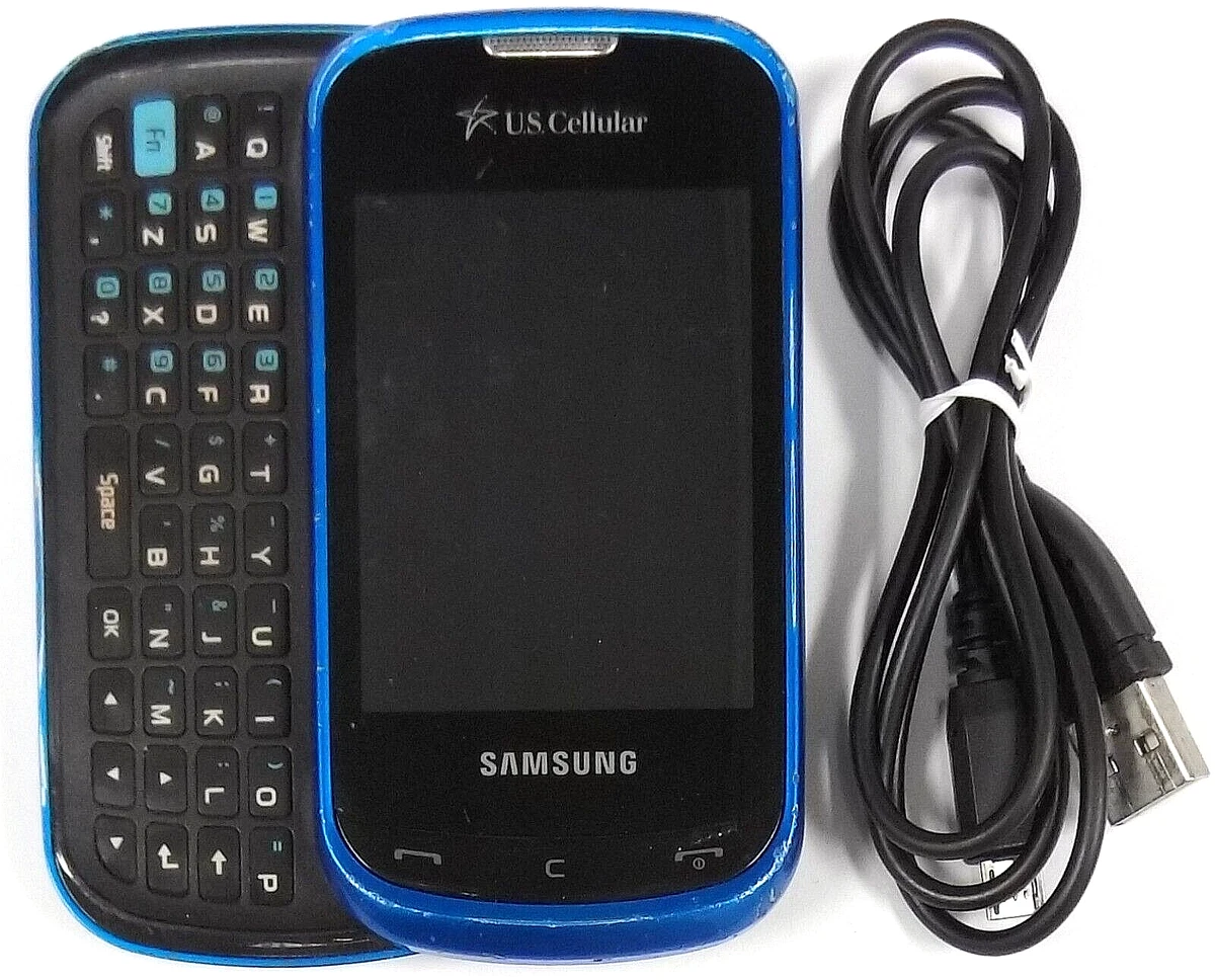 Blue Samsung Slide Phones