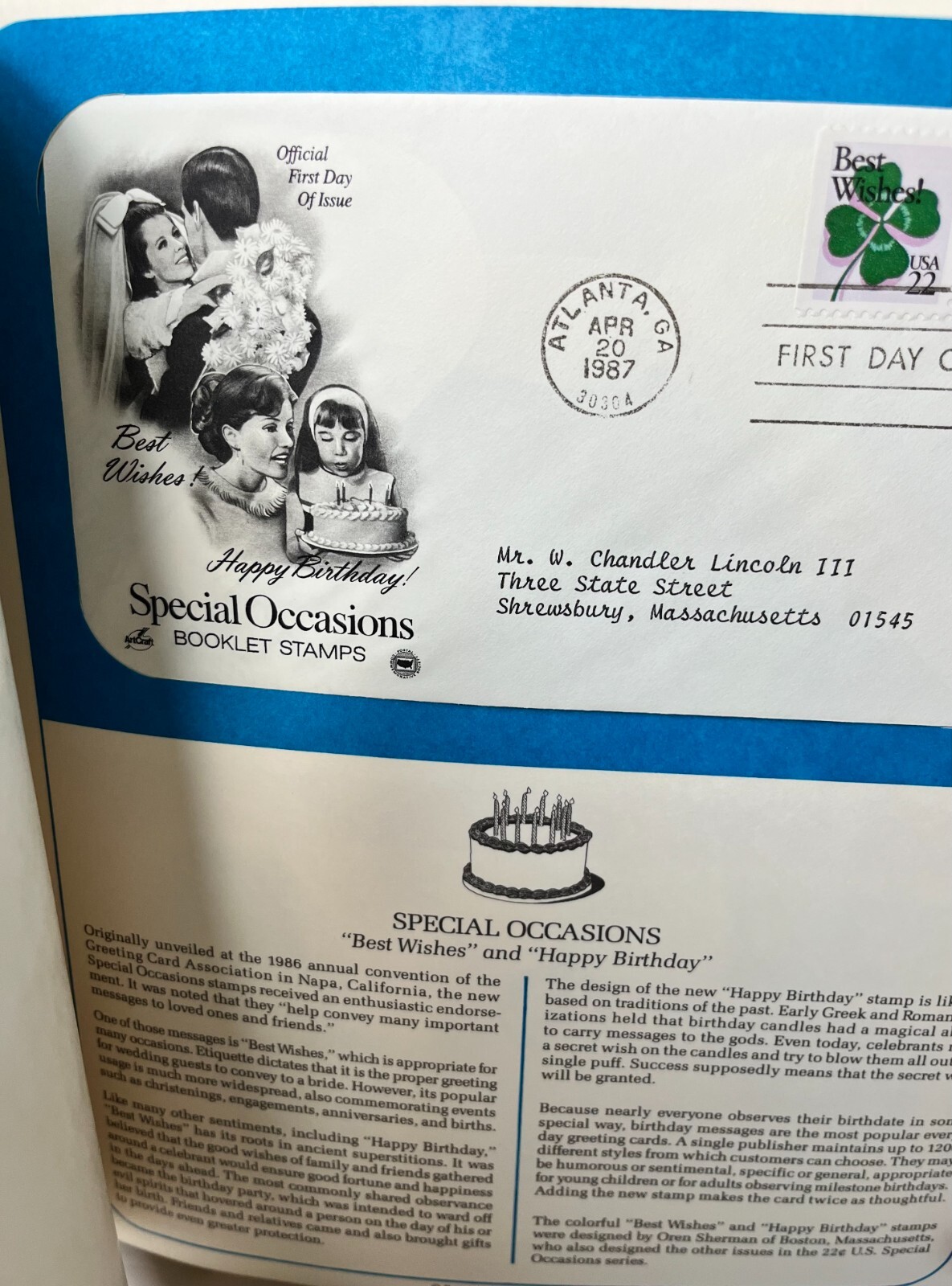 Postal Commemorative Society U.S. First Day Covers & Special Covers | eBay