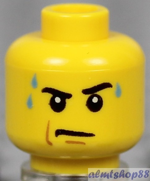 LEGO - MALE Minifigure Heads - PICK YOUR STYLE - Yellow Flesh Faces ...