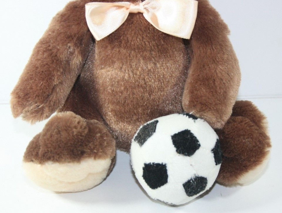 Dan Dee Collector's Choice Bunny Rabbit Soccer Ball Stuffed Animal ...