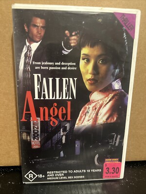 FALLEN ANGEL - 90s Thriller VHS Ex Rental Video B2 | eBay Australia