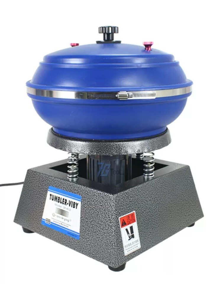 Super Large Vibratory Tumbler Wet Dry Polisher Polishing Machine 17 ...
