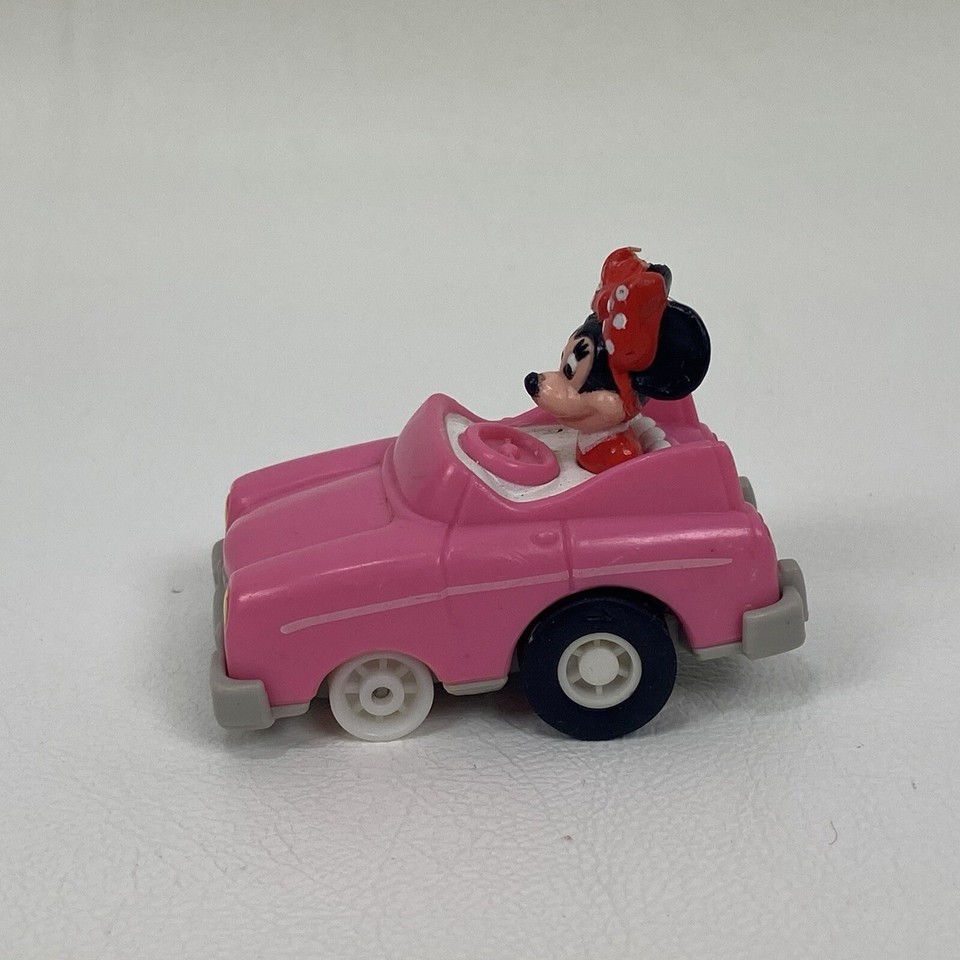 McDonald's Disney Minnie Mouse Pink Pullback and Go Car Vintage | eBay