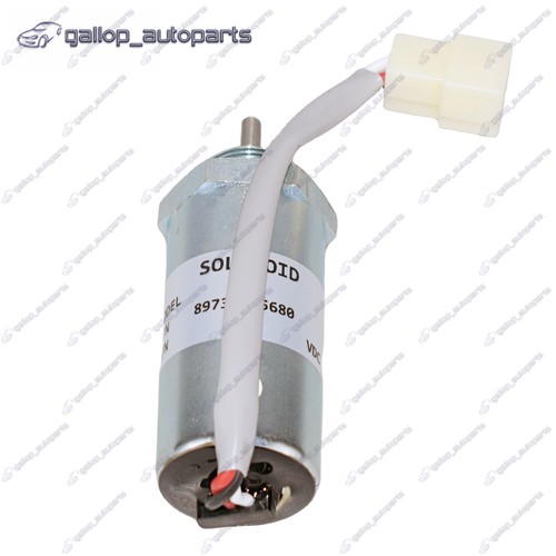 For Isuzu Fuel Shut Off Solenoid Engines 3LD1 3LD2 4LE1 3LB1 897329 ...