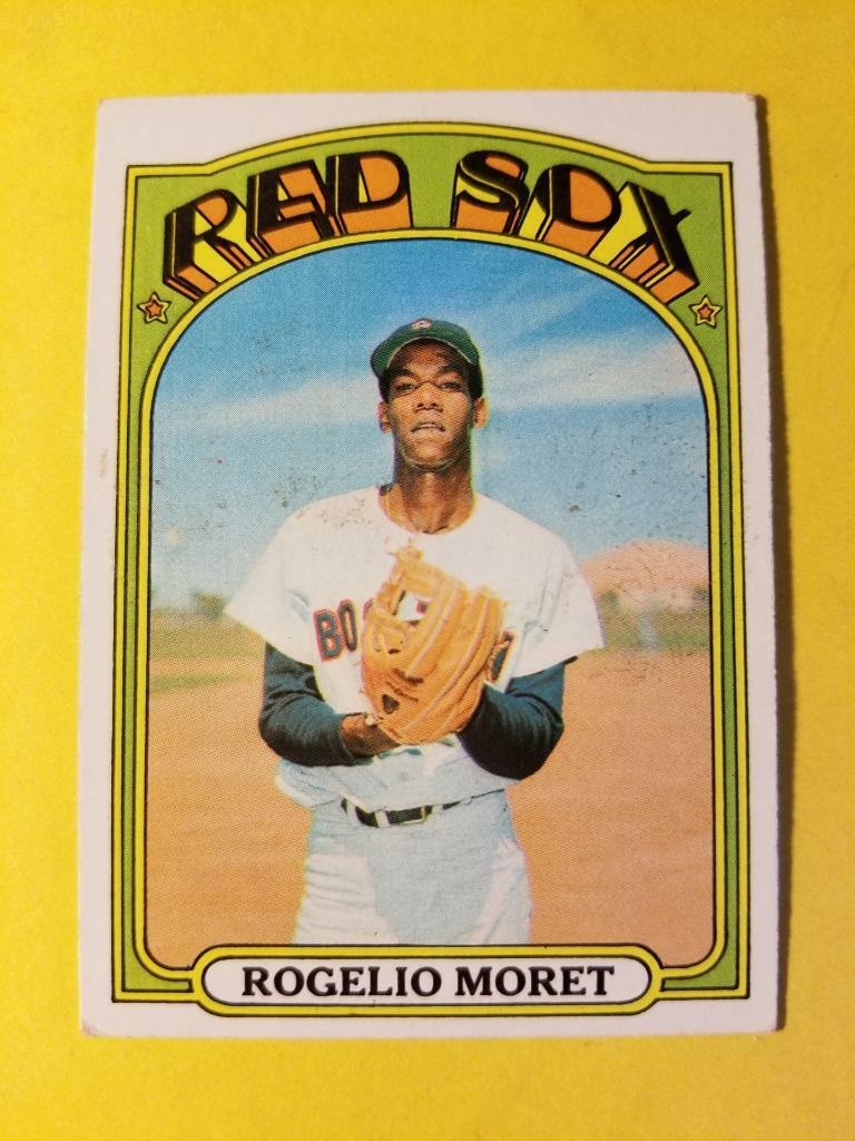 VINTAGE ROGELIO MORET #113 BOSTON RED SOX - 1972 TOPPS MLB BASEBALL | eBay