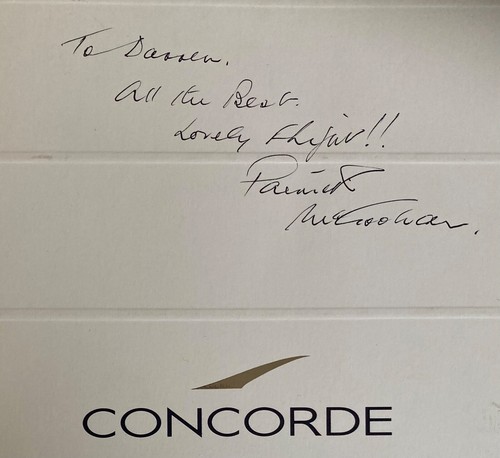 PATRICK MCGOOHAN BRAVEHEART THE PRISONER ESCAPE ALCATRAZ Signed ...