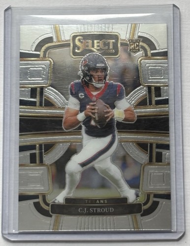 2023 Panini Select CJ Stroud “concourse” rookie card Texans! | eBay
