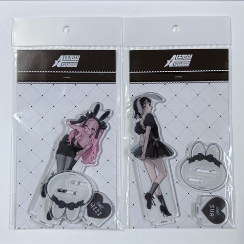 Alien Stage Mizi Sua Official 3rd Anniversary Acrylic Stand Set Cafe ...