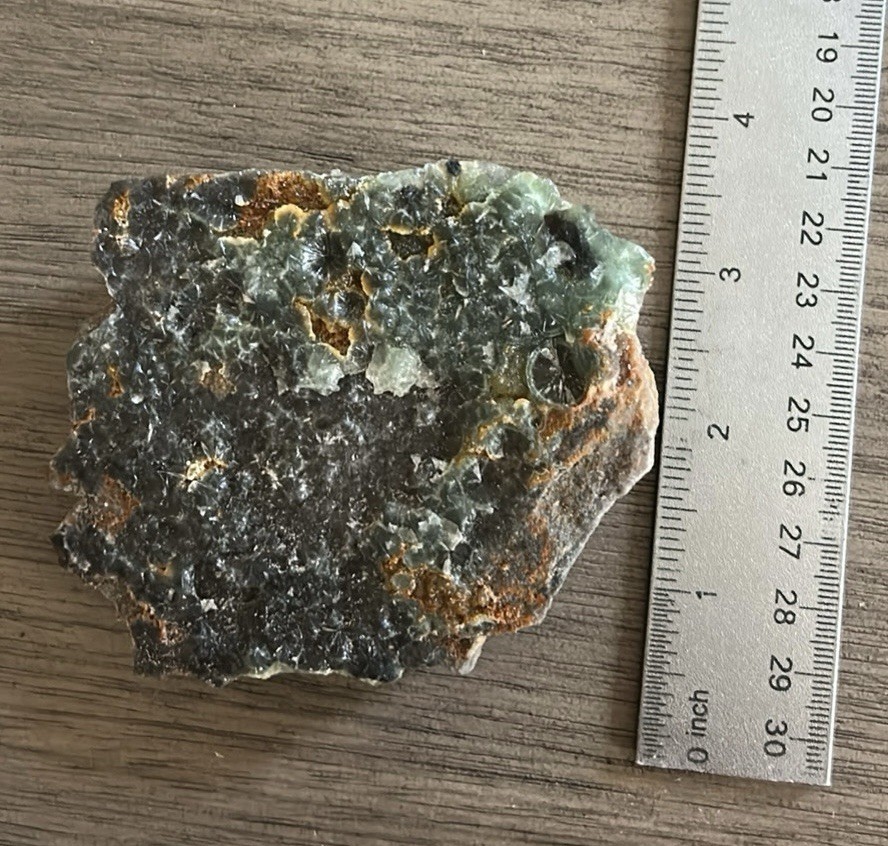 Gorgeous Wavelite Rock Mineral Specimen Shiny Green From Arkansas | eBay