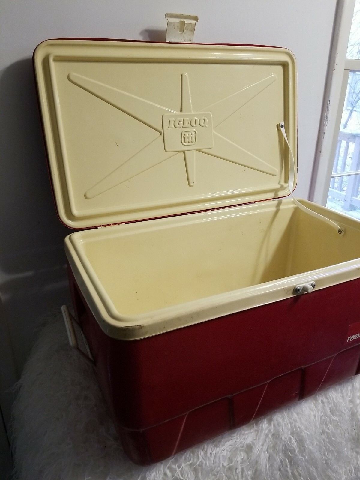 Vintage Red Igloo Coca-Cola Coke Cooler Ice Chest USA 24"x14"x14" 1970s ...