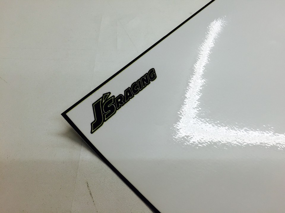 J's Racing Style MAGNET track plates JDM BLACK HONDA 96-00 Civic EK EK9 ...