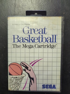 Great Basketball Complete Sega Master System Authentic 10086050714| eBay