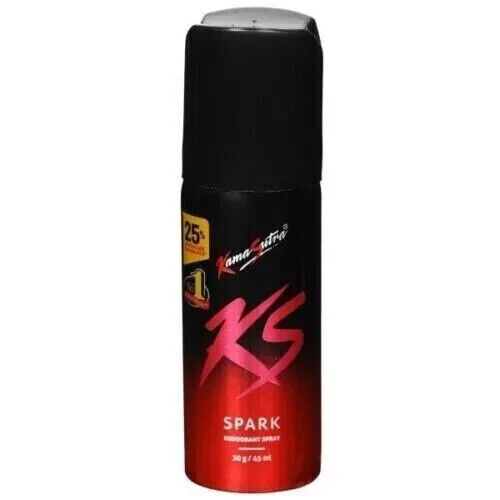 3 x45ml Kamasutra spark deodorant spray for men spicy and sizzling ...