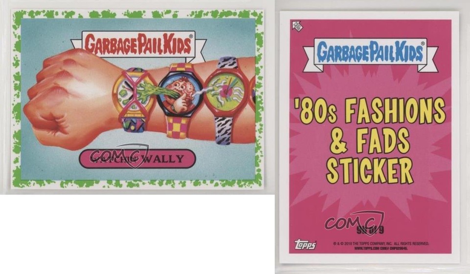 2018 Topps Garbage Pail Kids We Hate the '80s Fashions & Fads Sticker ...