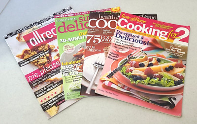 Lot of 4 Taste of Home & Allrecipes Magazines Back Issues 2008, 2009 ...