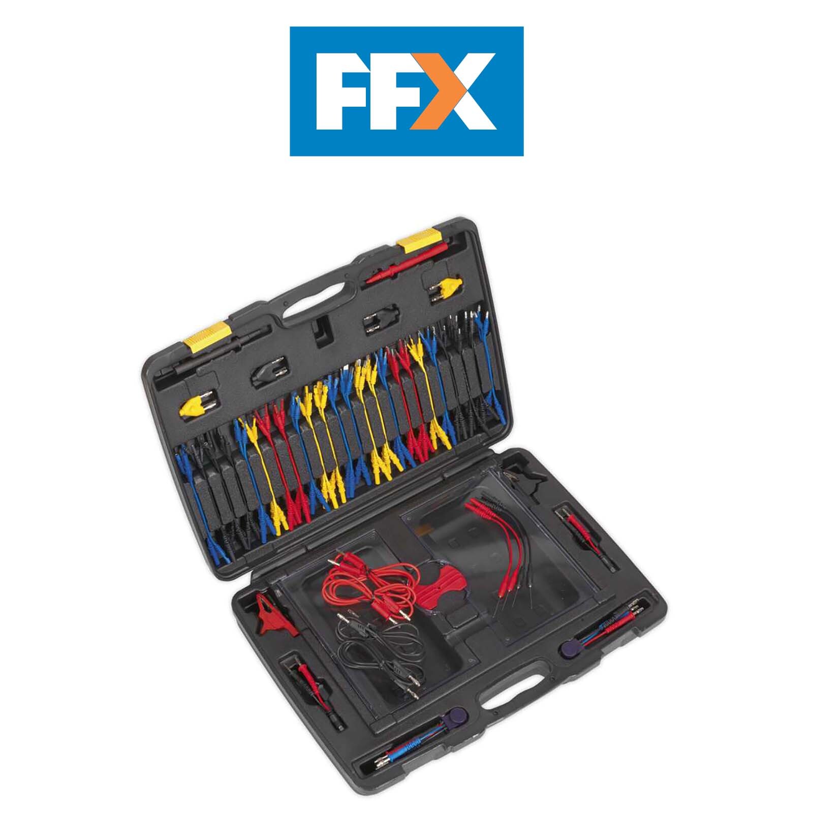 Sealey TA111 Test Lead Kit 92 Piece Set Diagnostic Tester Electronic ...