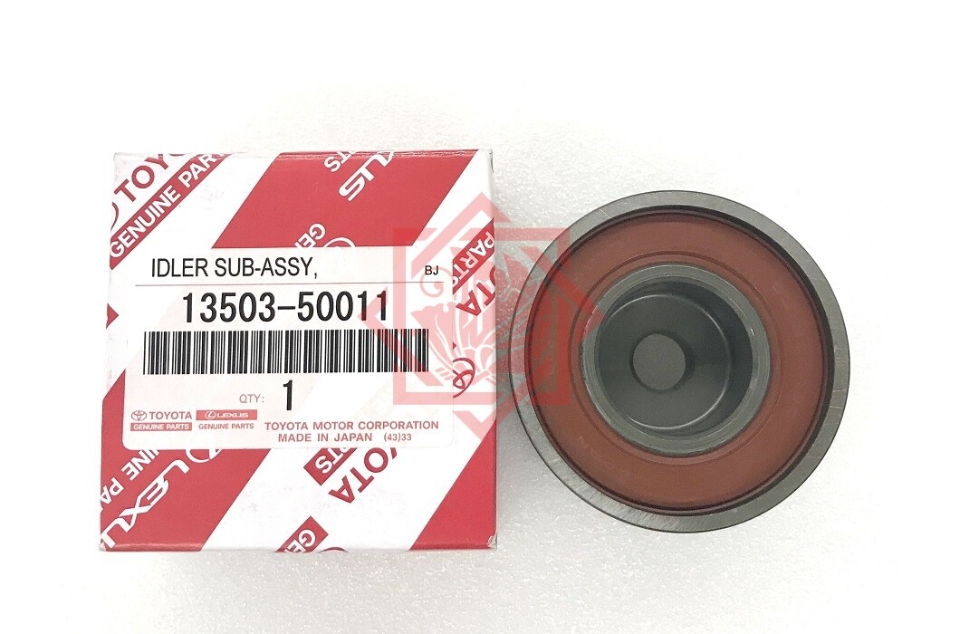 TOYOTA LEXUS GENUINE TENSIONER PULLEY 13503-50011 (13503-0F010) 4RUNNER ...