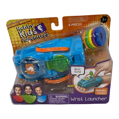 Hobby Kids Adventures Wrist Launcher- Disks launcher | eBay