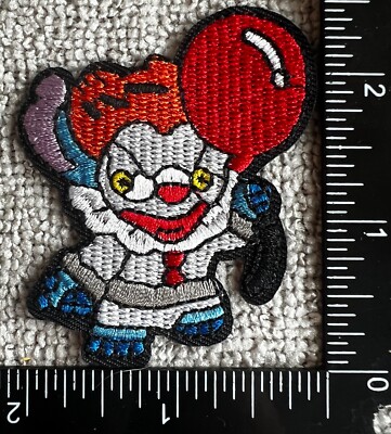Stitch Pennywise It Halloween Costume Embroidered Iron On Patch Lilo FREE SHIP! | eBay
