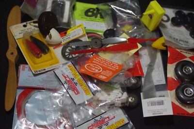 Lot of misc. model airplane parts, mostly new condition! | eBay