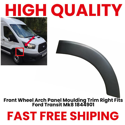Front Wheel Arch Panel Moulding Trim Right Fits Ford Transit Mk8 ...