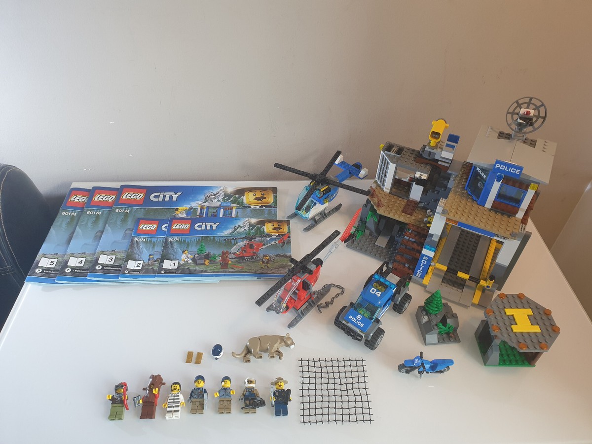 Lego 60174 City Mountain Police Headquarters Set