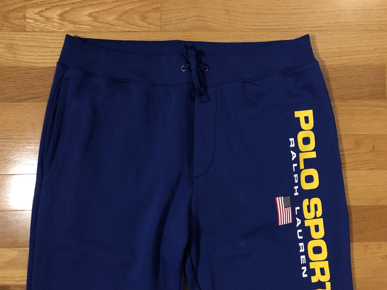 New XL Polo Ralph Lauren Polo Sport Blue Sweatpants Jogger Fleece Lined ...