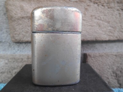 Vintage Ronson Typhoon British EMPIRE MADE FLIP TOP CIGARETTE LIGHTER ...