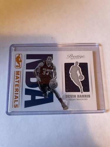 2010-11 DEVIN HARRIS PANINI PRESTIGE #D/249 NBA MATERIALS RELIC JERSEY ...