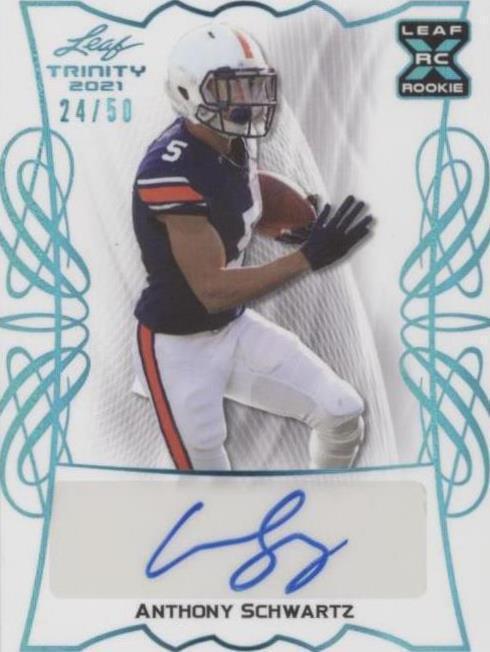 2021 Leaf Trinity - Anthony Schwartz #BA-AS1 Platinum Spectrum /50 (AU ...