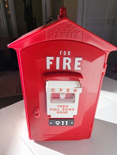 Randix FB-911 Fire Call Box Emergency Telephone WORKING Wall Mount ...