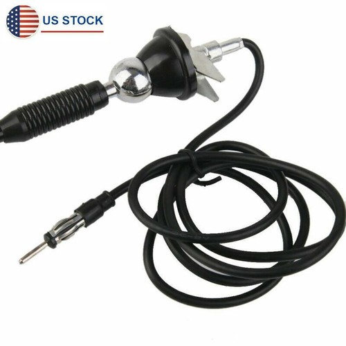 Car Auto Radio AM/FM Amplified Antenna Aerial 16'' Mount Swivel Base ...