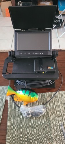 Aqua-Vu AV 760c HD Color Underwater CCD Fish Camera with 7" LCD Display ...