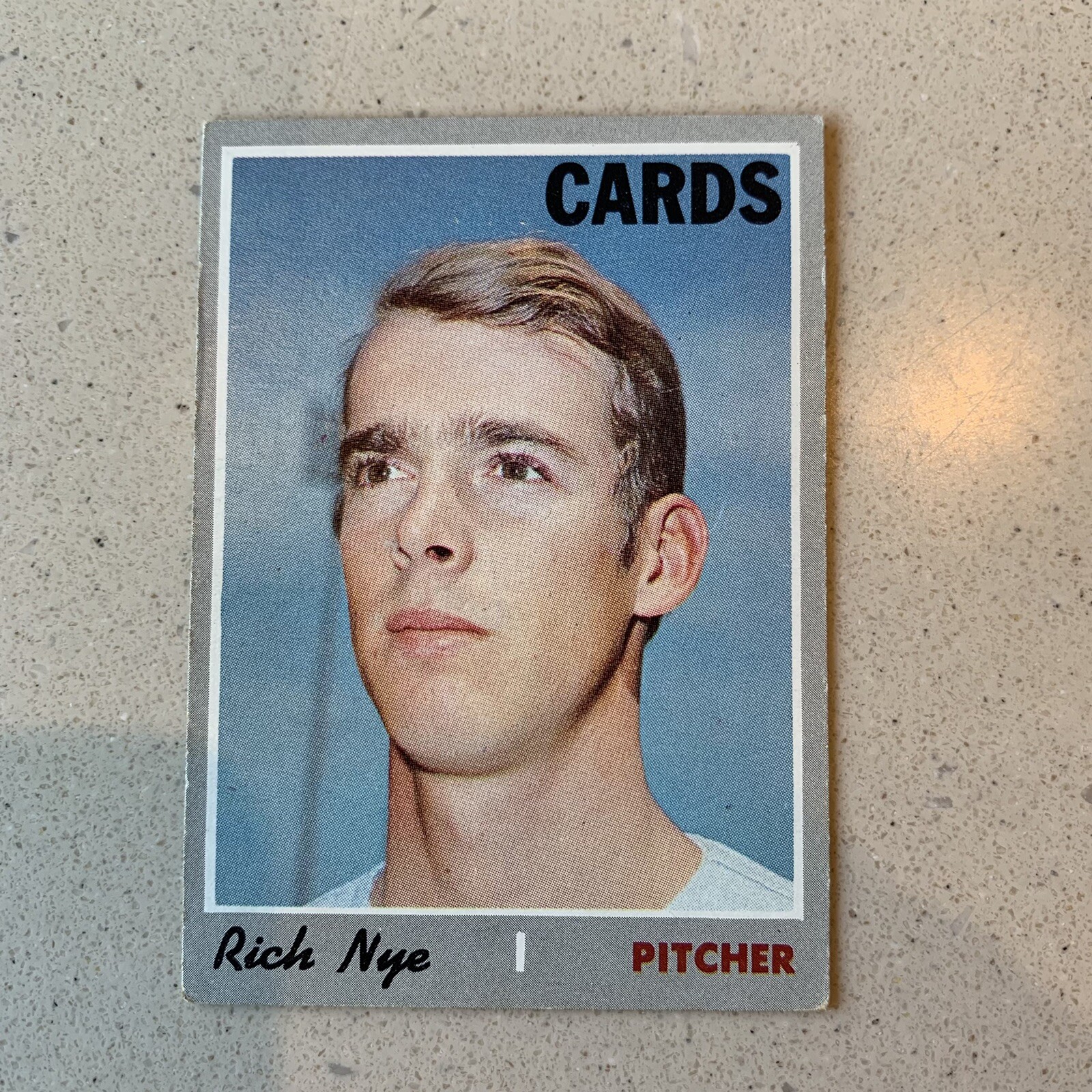 1970 Topps Rich Nye # 139 St. Louis Cardinals Baseball Card | eBay