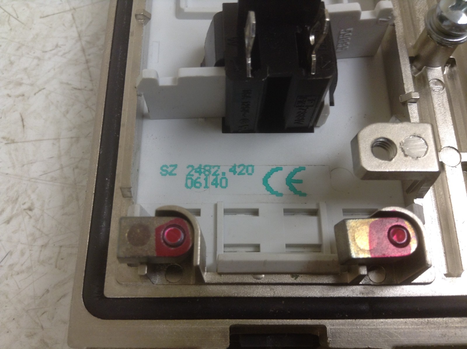 Rittal SZ 2482.330 Interface Receptacle Module D9 RJ45 SZ 2482.420 SZ ...