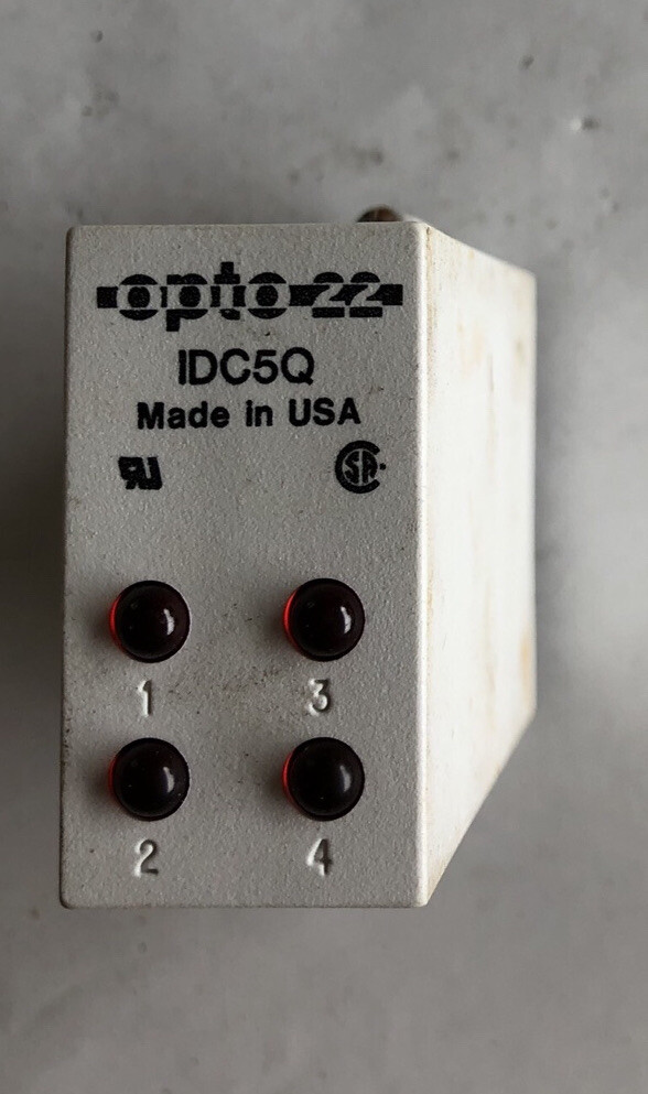 OPTO22 IDC5Q 4 CHANNEL INPUT MODULE | eBay