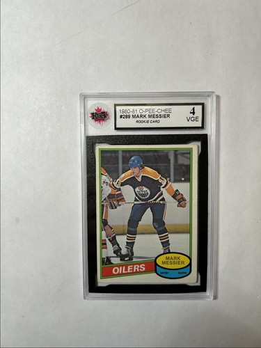 1980-81 O-Pee-Chee Mark Messier Rookie KSA 4 . #289 | eBay