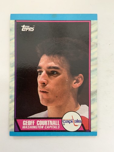 1989 Topps Geoff Courtnall #111 Washington Capitals Hockey Card | eBay