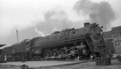 ACL Atlantic Coast Line locomotive, engine no. 1802, type 4-8-4 OLD ...