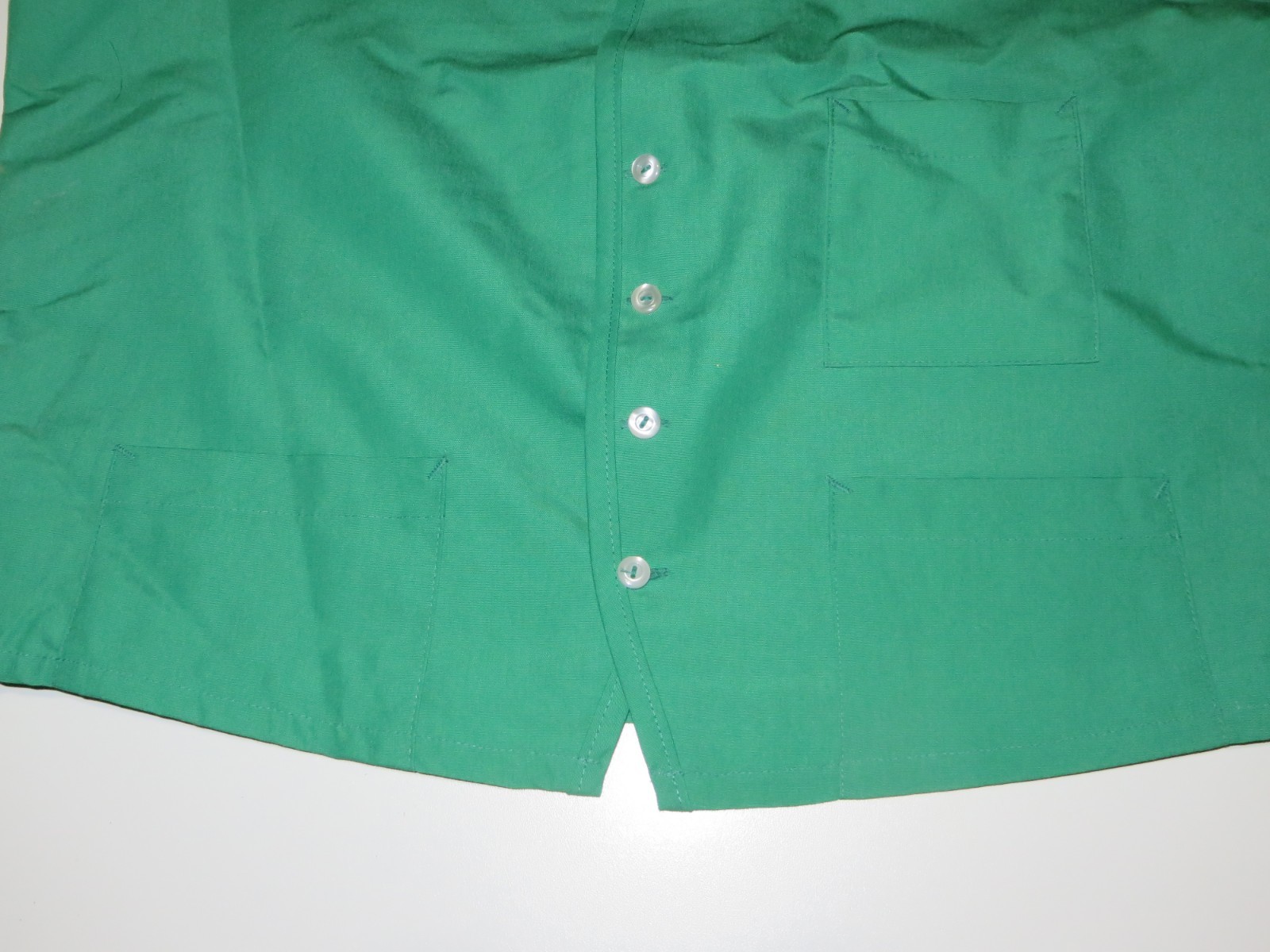 Red Kap Unisex Vest Cashier Clerk Waiter Work Uniform Green Large + XL ...