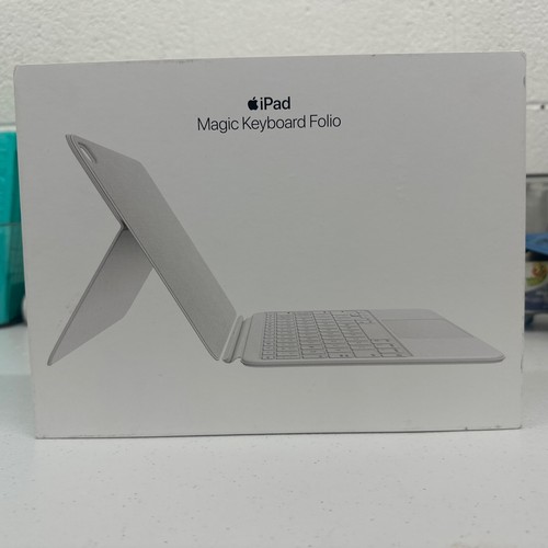 Apple Magic Keyboard Folio for iPad (10th generation) Model A2695 White ...